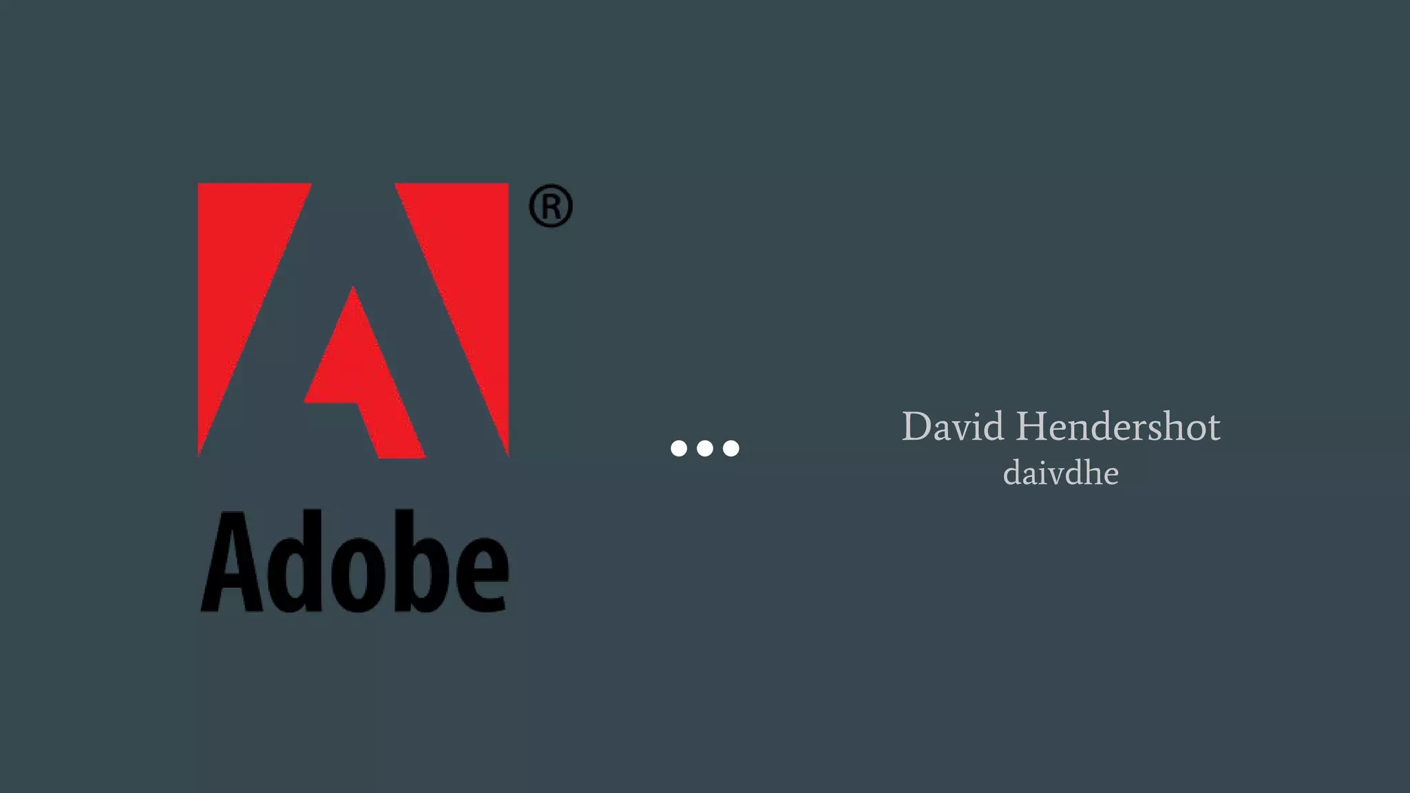 Adobe Company Presentation | PDF