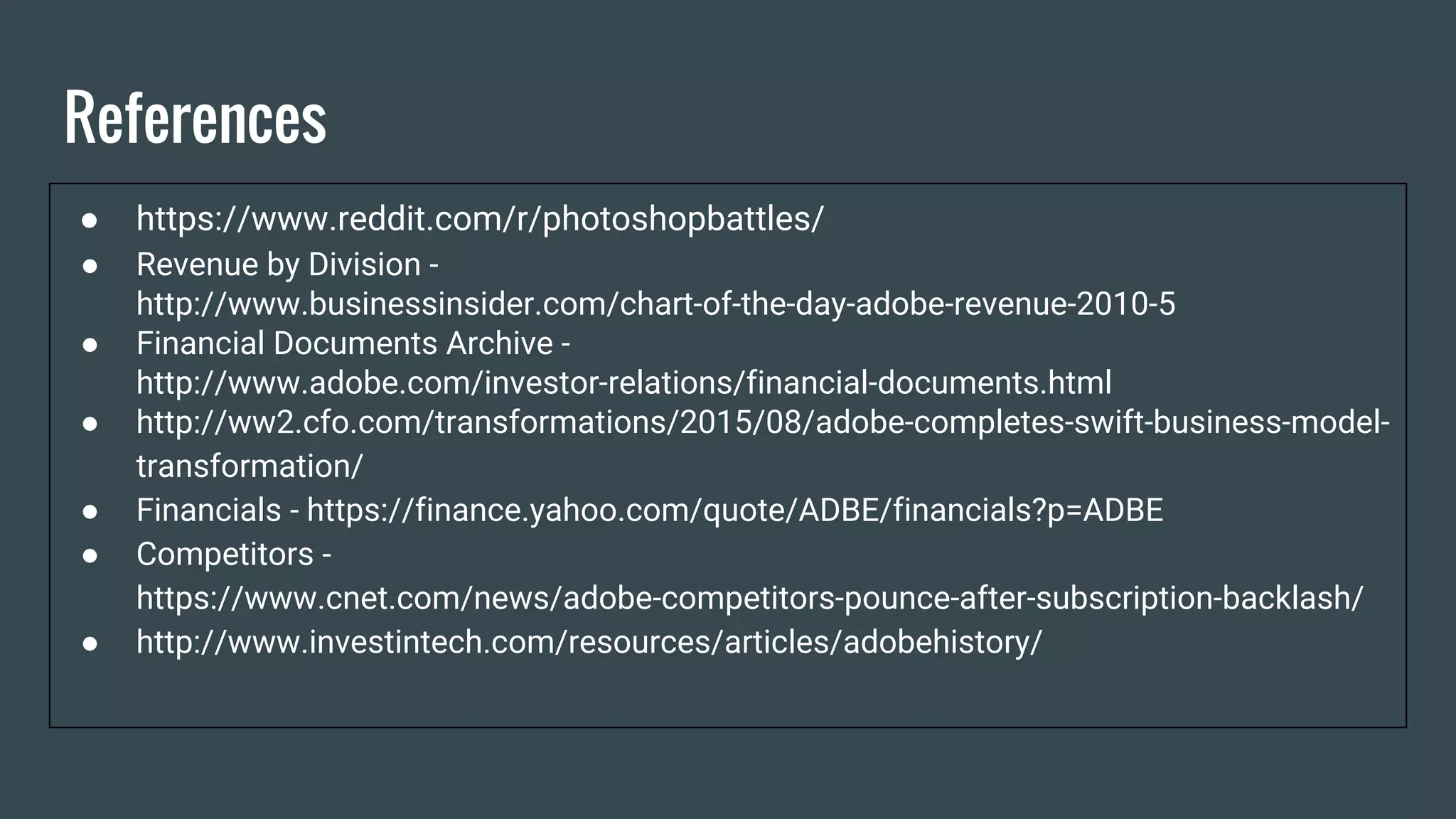 Adobe Company Presentation | PDF