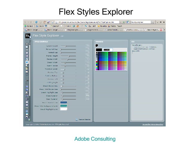 Adobe Flex Resources | PPT