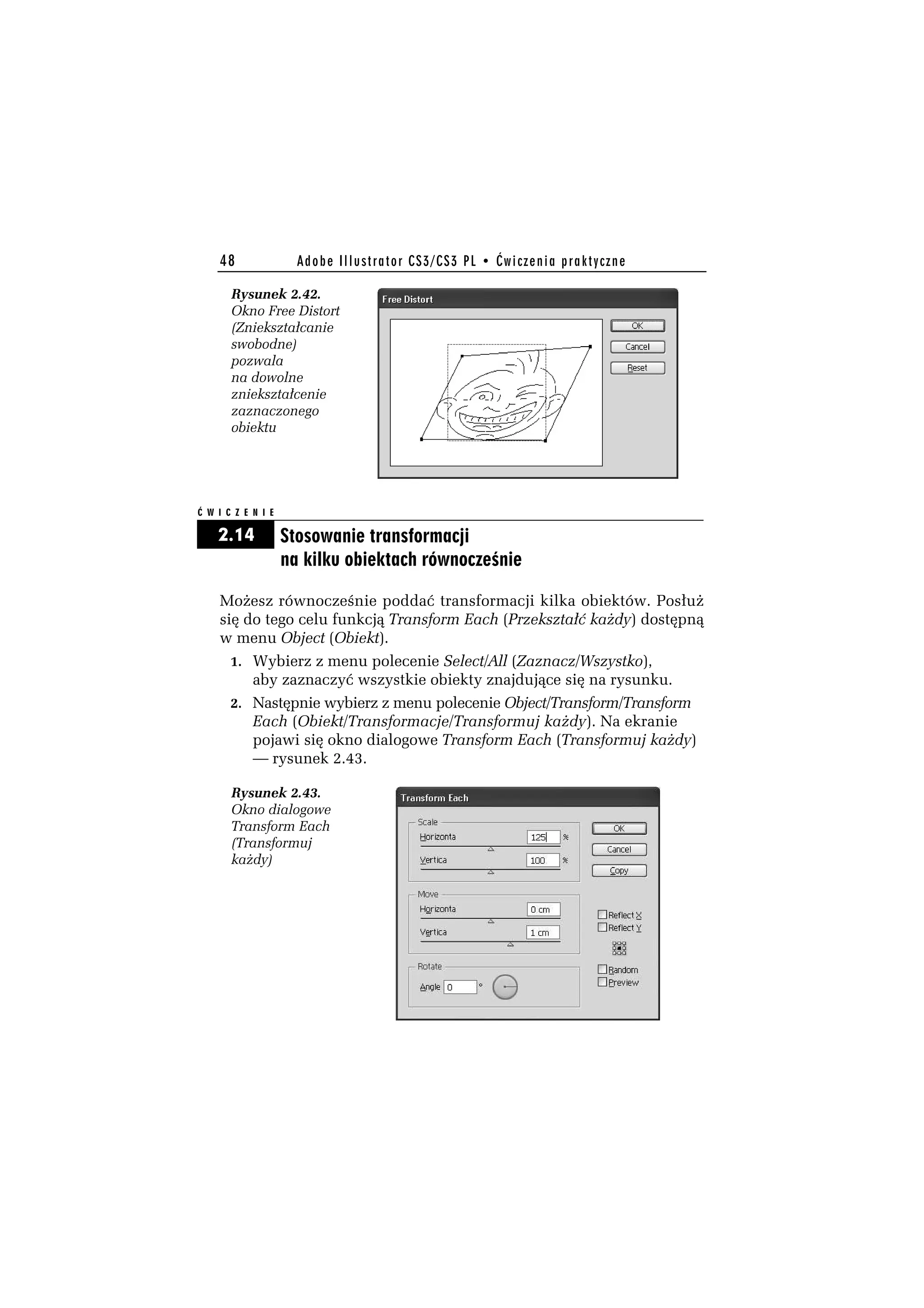 Adobe Illustrator CS3/CS3 PL. Ćwiczenia praktyczne | PDF
