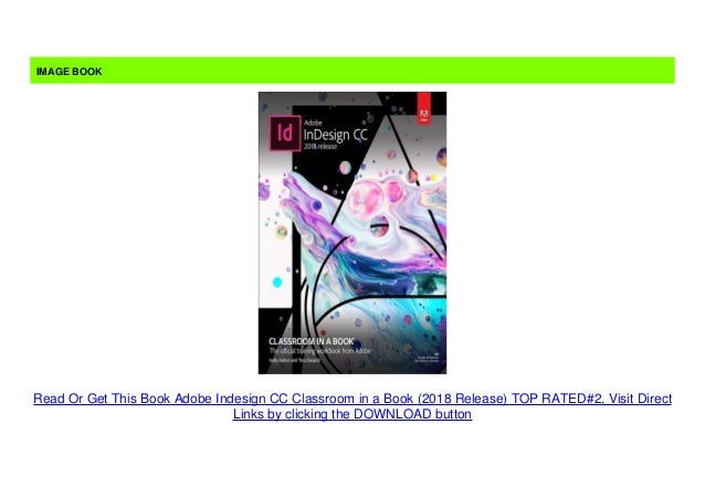 Adobe indesign cc classroom in a book - lahachristmas