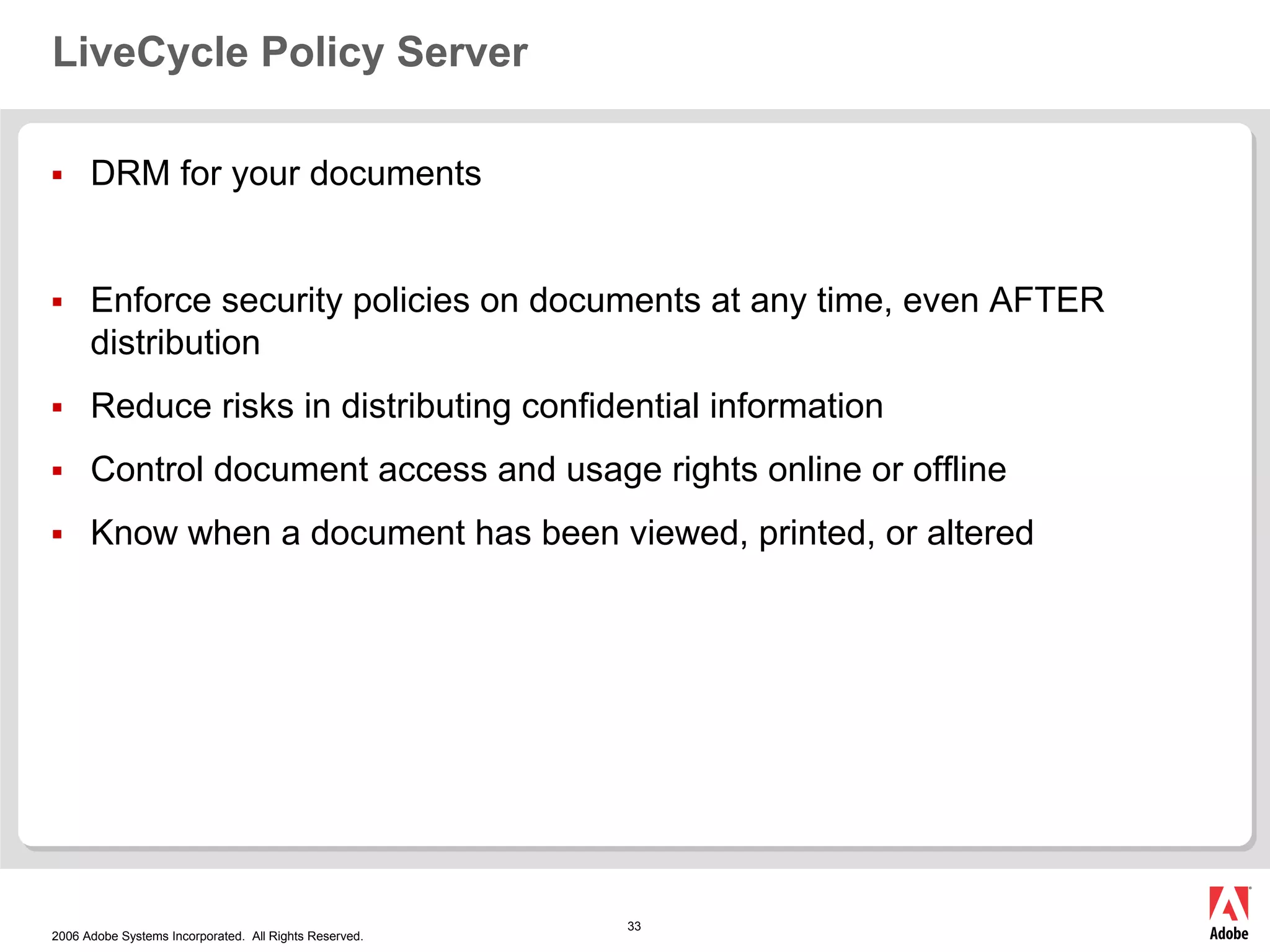Adobe Livecycle - A Brief But Thorough Introduction | PDF