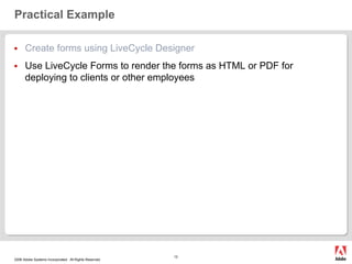 Adobe Livecycle - A Brief But Thorough Introduction | PDF