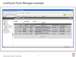 Adobe Livecycle - A Brief But Thorough Introduction | PDF