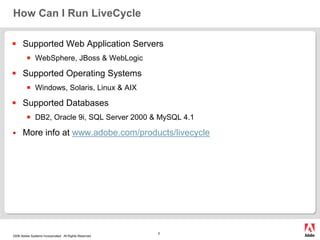 Adobe Livecycle - A Brief But Thorough Introduction | PDF
