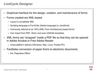 Adobe Livecycle - A Brief But Thorough Introduction | PPT | Free Download
