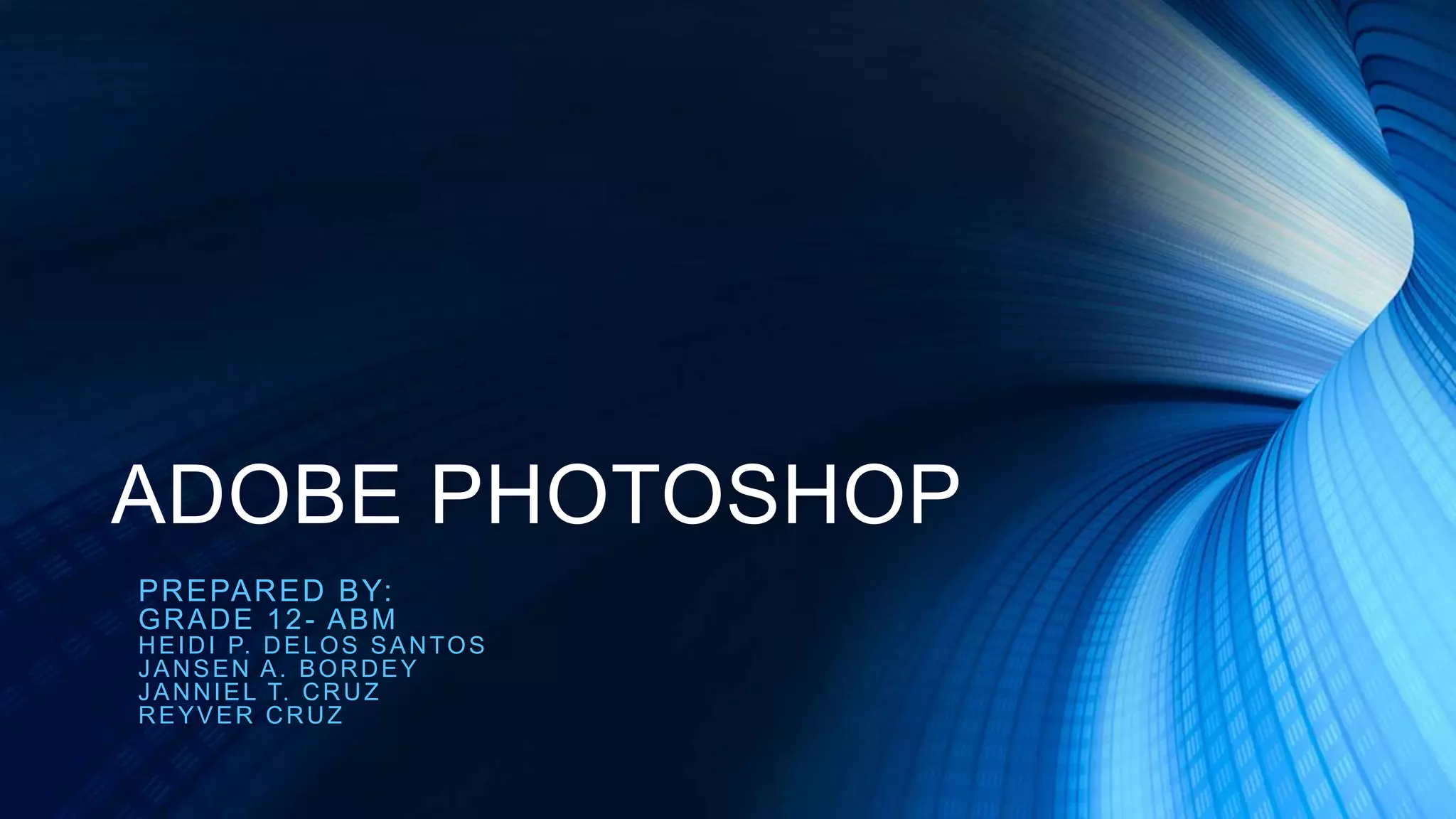 Adobe Photoshop | PPTX