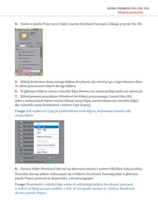 Adobe Premiere Pro CS3. Oficjalny podręcznik | PDF
