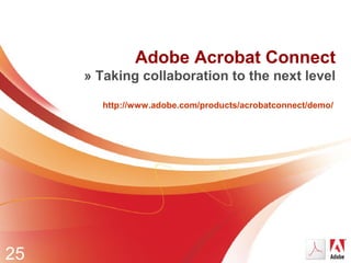 Adobe Acrobat 9 welcome & workshop outline w forms (2009) | PPT
