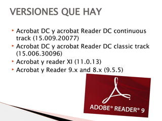 Adobe acrobat reader | PDF