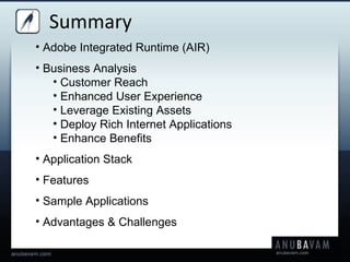Adobe Air Development Consulting | PPT