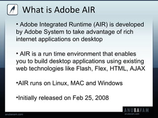 Adobe Air Development Consulting | PPT