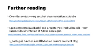 Adobe analytics implementation secret hacks | PPTX