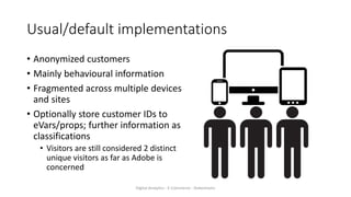 Adobe analytics & Visitor cross-device identification | PPT