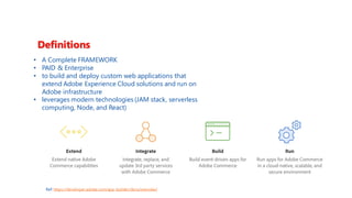 Adobe App Builder Overview & Get Started Guideline | PDF