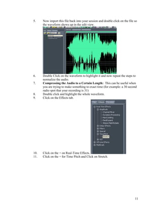 Adobe auditiontutorial | PDF | Digital Audio | Computer Software and Applications