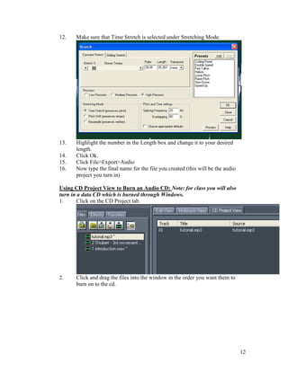 Adobe auditiontutorial | PDF | Digital Audio | Computer Software and Applications