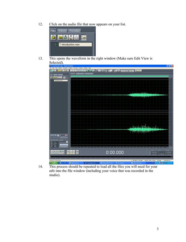 Adobe auditiontutorial | PDF | Digital Audio | Computer Software and Applications