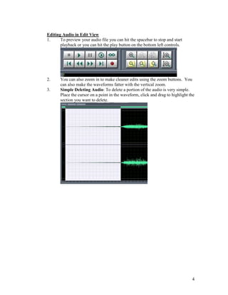 Adobe auditiontutorial | PDF | Digital Audio | Computer Software and Applications