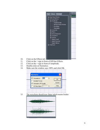 Adobe auditiontutorial | PDF | Digital Audio | Computer Software and Applications