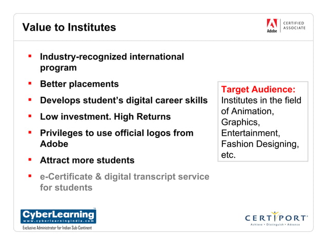 Adobe certified associate | PPT