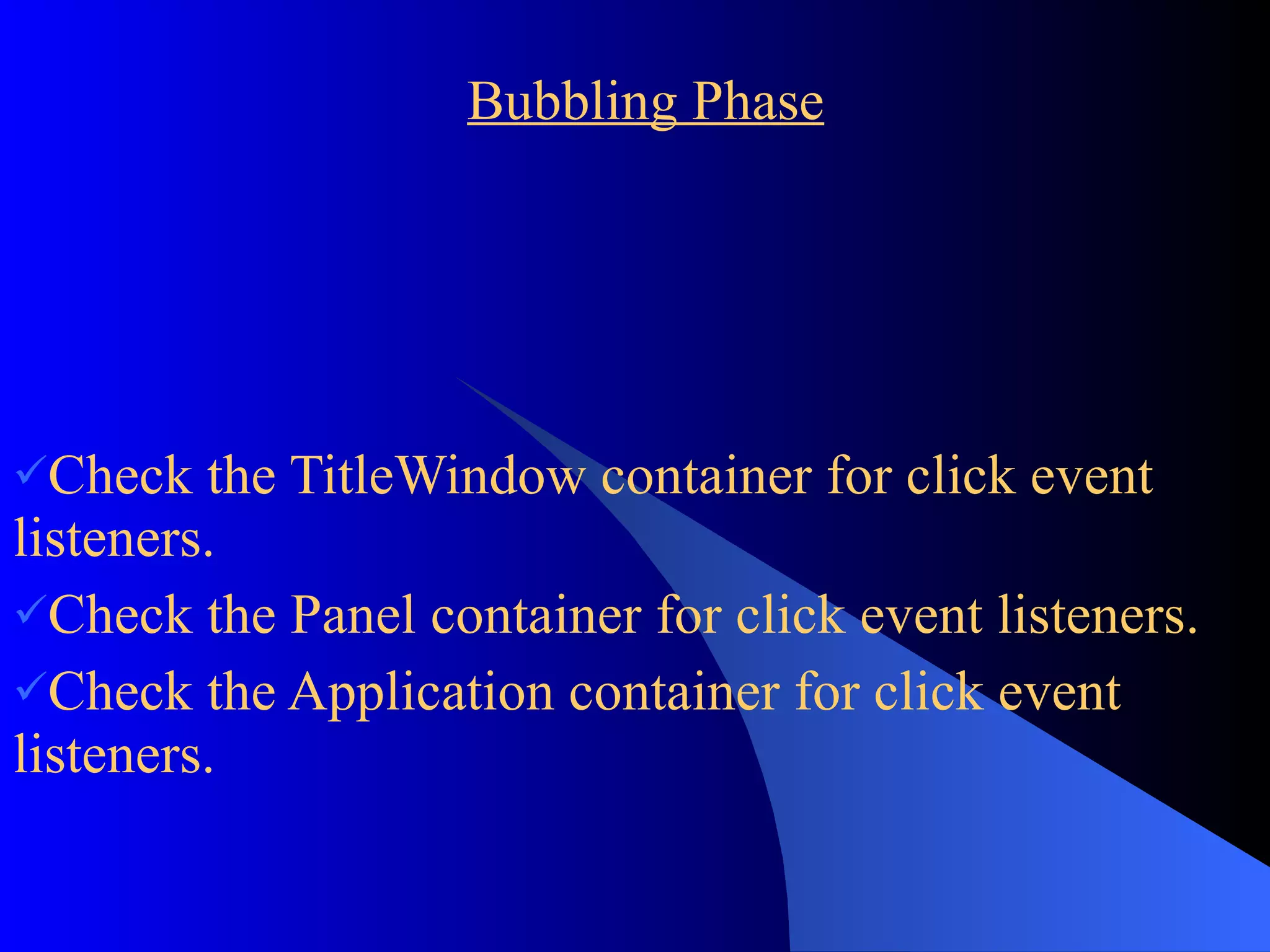 Adobe Flex Event Propagation | PPT