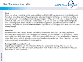 Adobe Connect Moderator Training | PPT