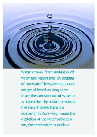 Class 7 CBSE NCERT Science Ch - 16 Water | PDF