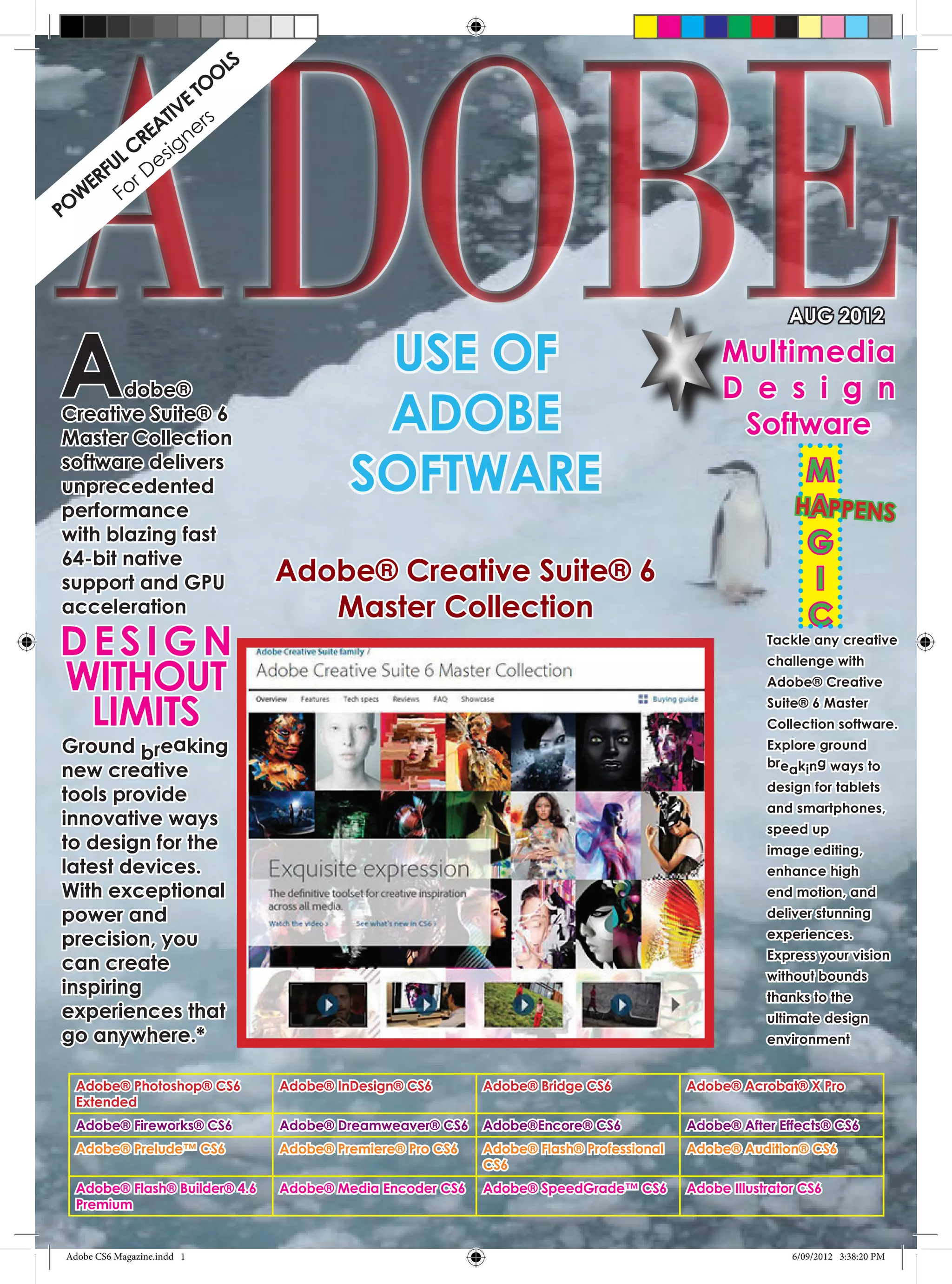 Adobe design magazine | PDF | Desktop Publishing | Computer Software and Applications