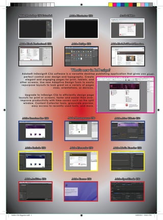 Adobe design magazine | PDF | Desktop Publishing | Computer Software and Applications