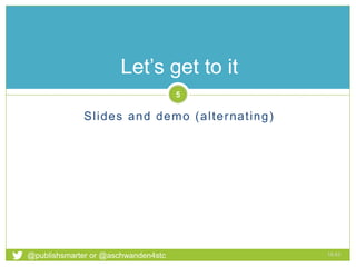 Adobe DITA World: Templates, DITA, and FrameMaker 2015 | PPTX