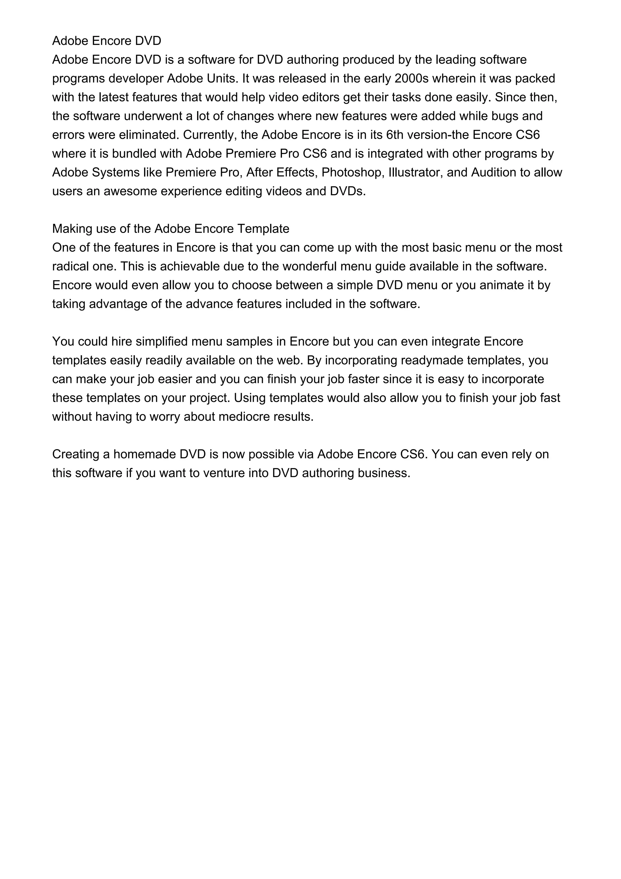 Adobe Encore Cs6 Menu Templates: By using Adobe Encore Templates to ...