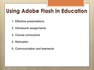 Adobe flash | PPT | Free Download