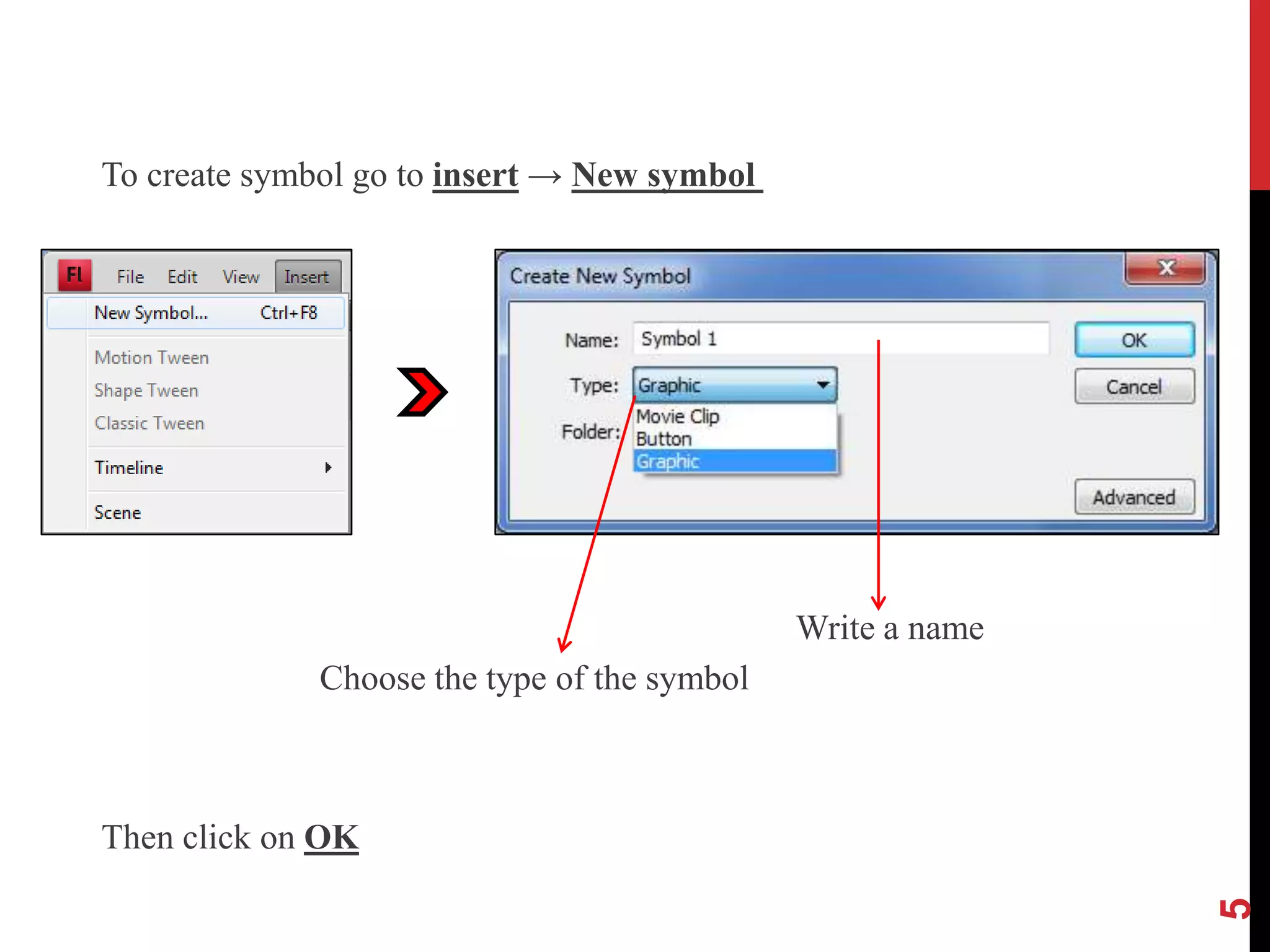 Adobe flash symbols | PPTX