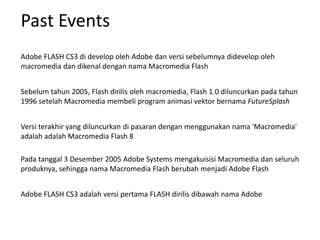Adobe flash cs3 | PPTX