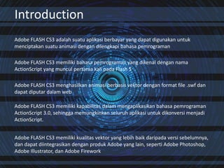 Adobe Flash Cs3 | PPTX