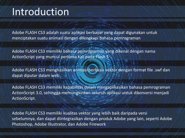 Adobe flash cs3 | PPTX