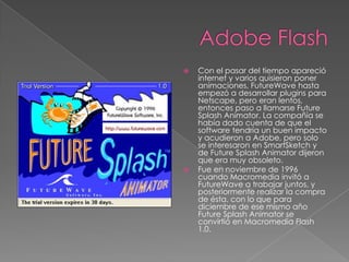 Adobe flash (historia y versiones) | PPSX