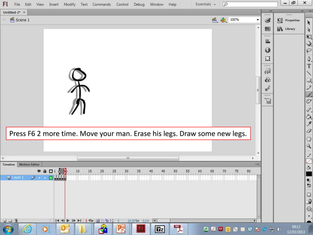 Adobe flash lesson 1 | PPTX