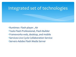 Adobe flash media server | PPT | Computing | Technology & Computing