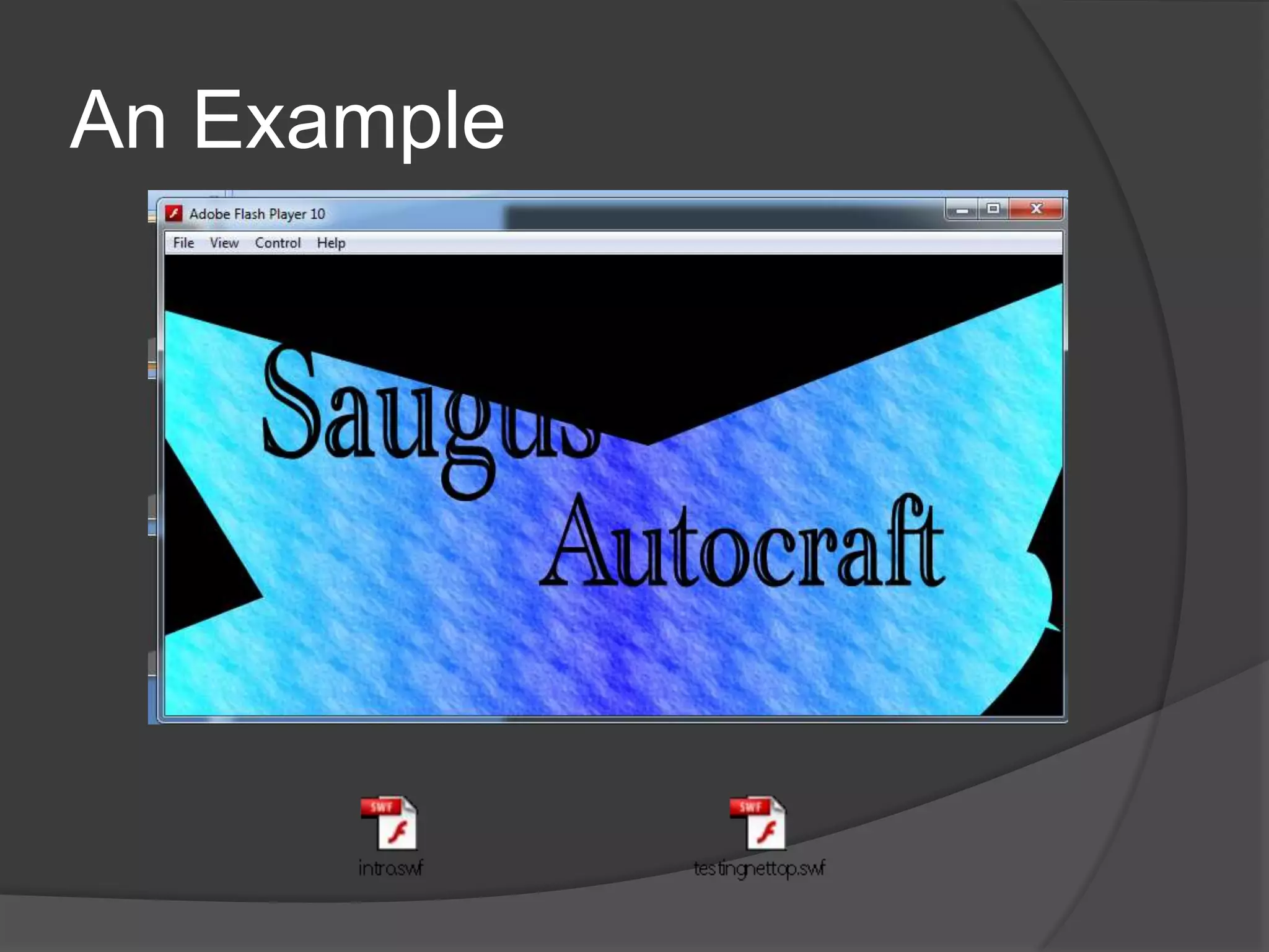 Adobe Flash Presentation | PPTX