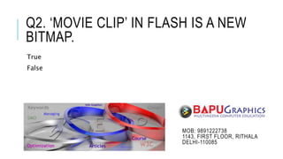 Adobe flash quiz | PPT