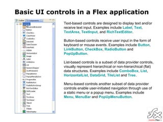 Adobe Flex Introduction | PPT | Computing | Technology & Computing