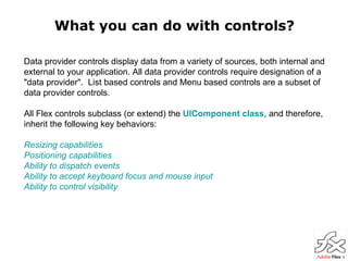 Adobe Flex Introduction | PPT | Computing | Technology & Computing