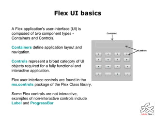 Adobe Flex Introduction | PPT | Computing | Technology & Computing