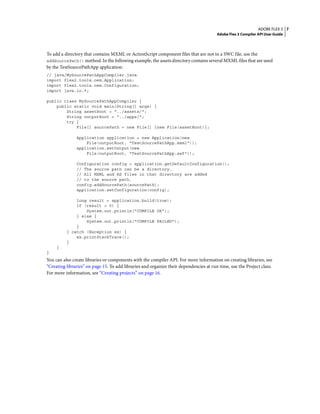 Adobe Flex 3 - Compiler API | PDF | Free Download