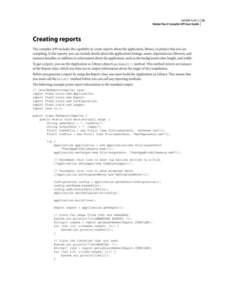 Adobe Flex 3 - Compiler API | PDF | Free Download