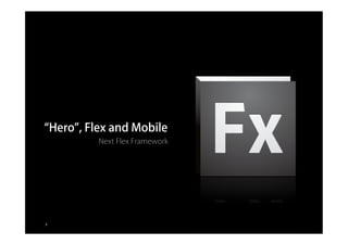 Adobe flex and mobile 4p | PPT