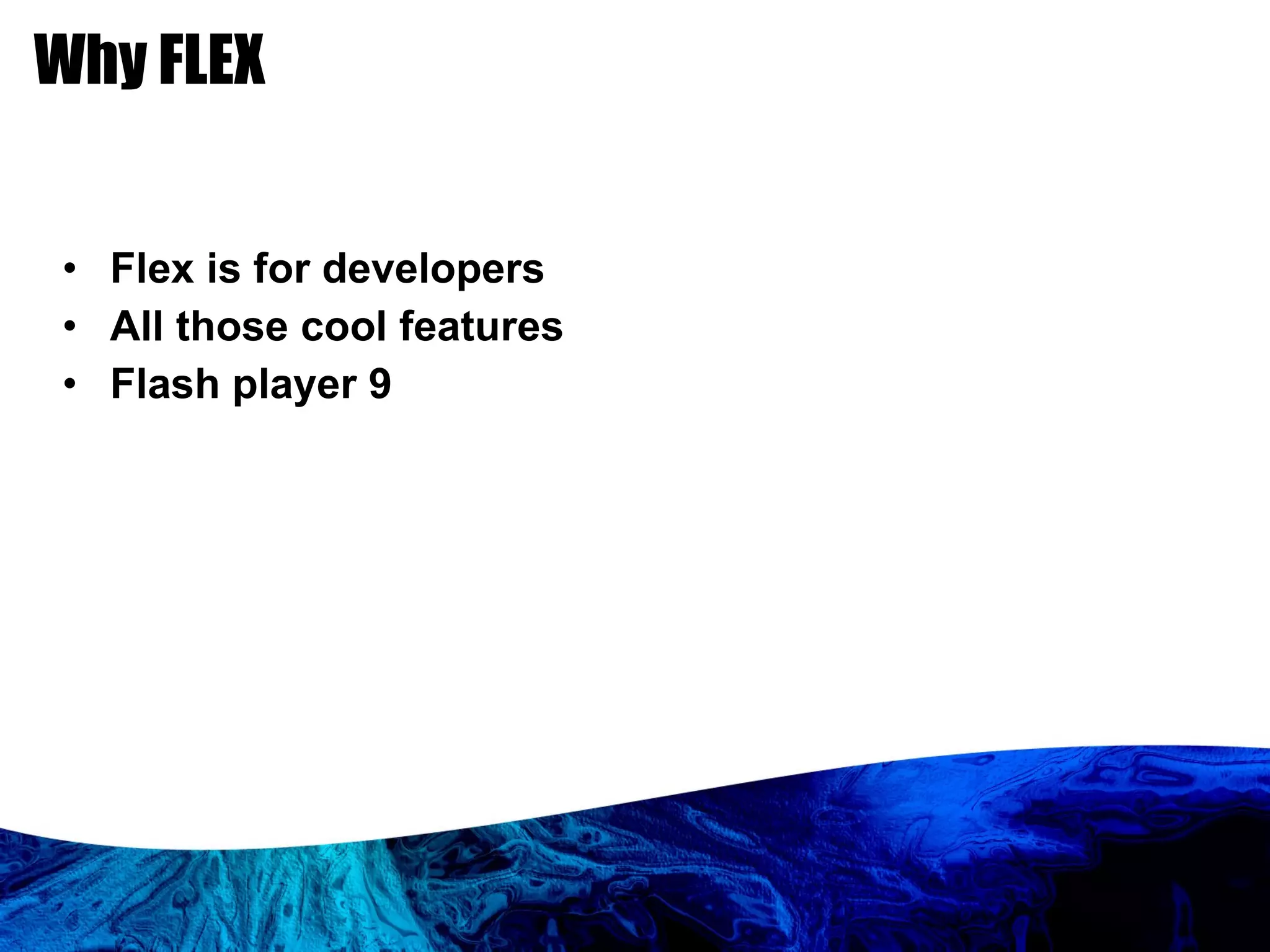 Adobe flex an overview | PPT