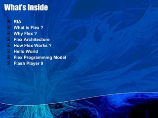 Adobe flex an overview | PPT